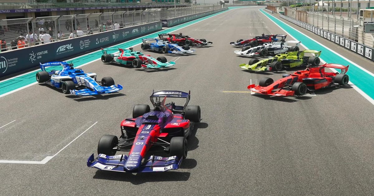 Self-Driving Cars Race in Abu Dhabi’s Autonomous Racing League