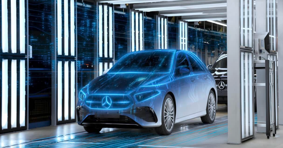 Mercedes Designing Digital Twins of its Factories
