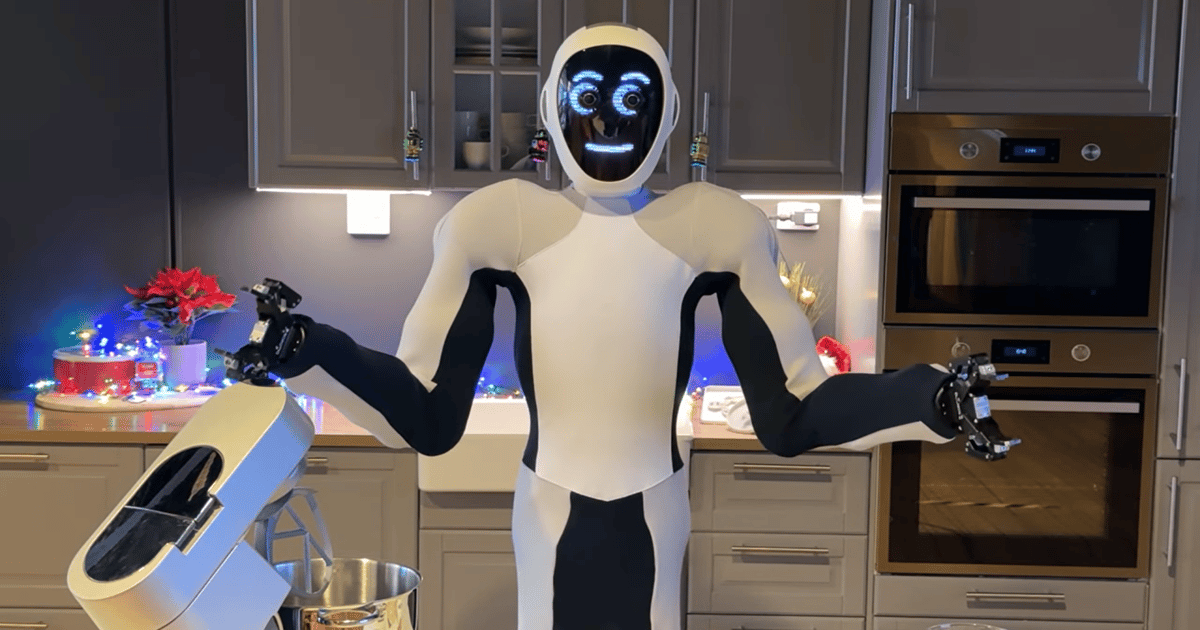 Humanoid Robot Uses ChatGPT to Cook, Clean, Guard Home