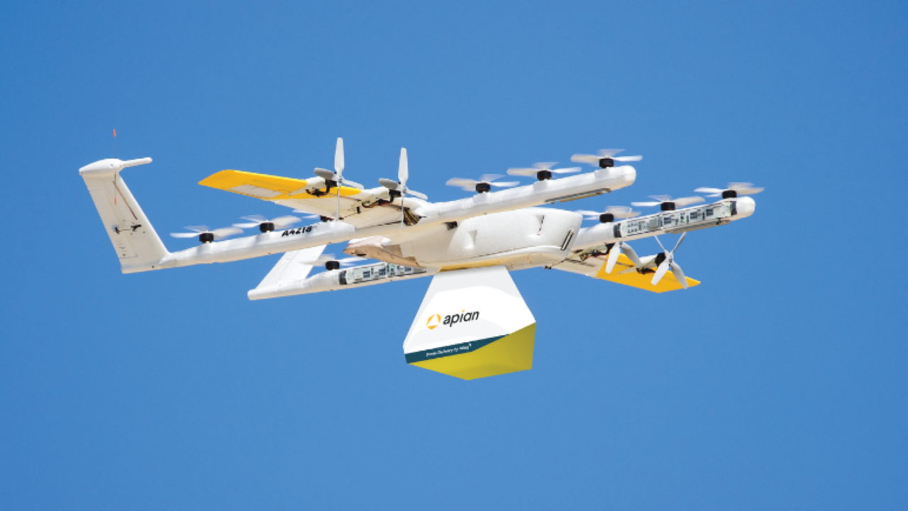 Drone medical delivery store