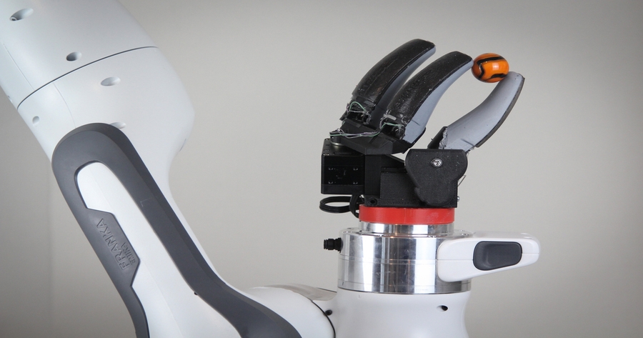 MIT Finger-Shaped Sensor Lets Robots Grasp, Manipulate Objects