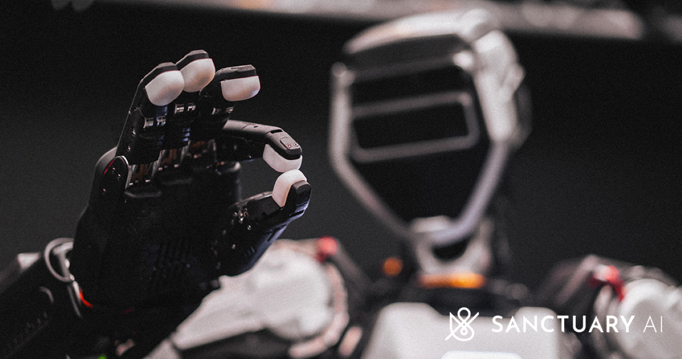 Robot Given Tactile Sensors for Touch at Fingertips