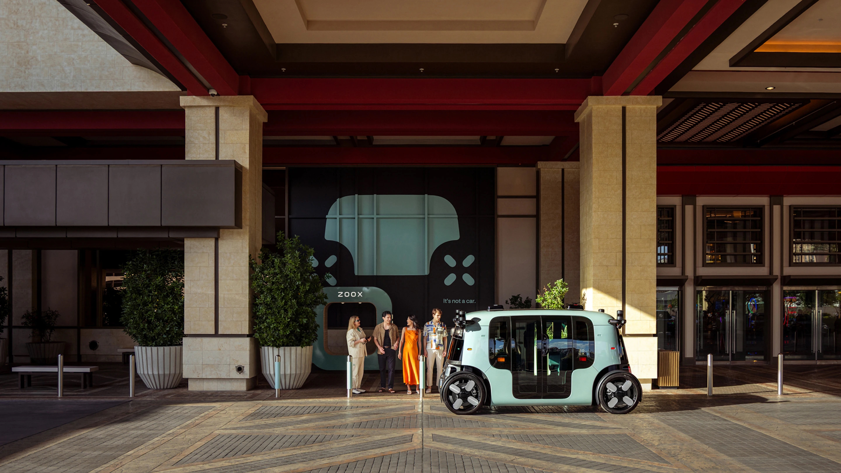 Amazon's Zoox Self-Driving Taxi Company Inks Vegas Resort Partnership