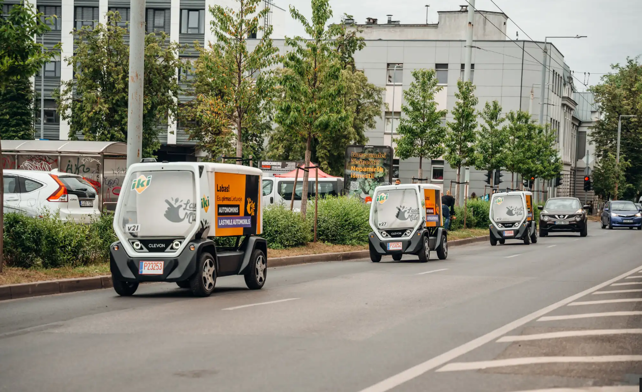 Europe’s First Fleet of Delivery Robots Launches on Public Roads