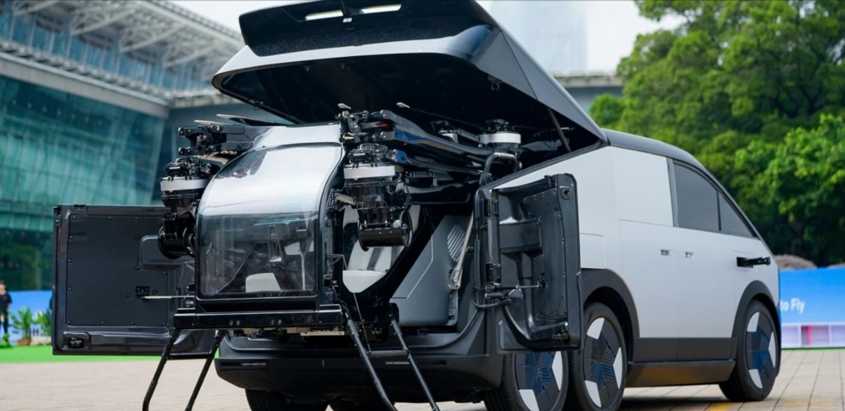 Flying Car Takes First Public Piloted Flight; 2,000 Orders