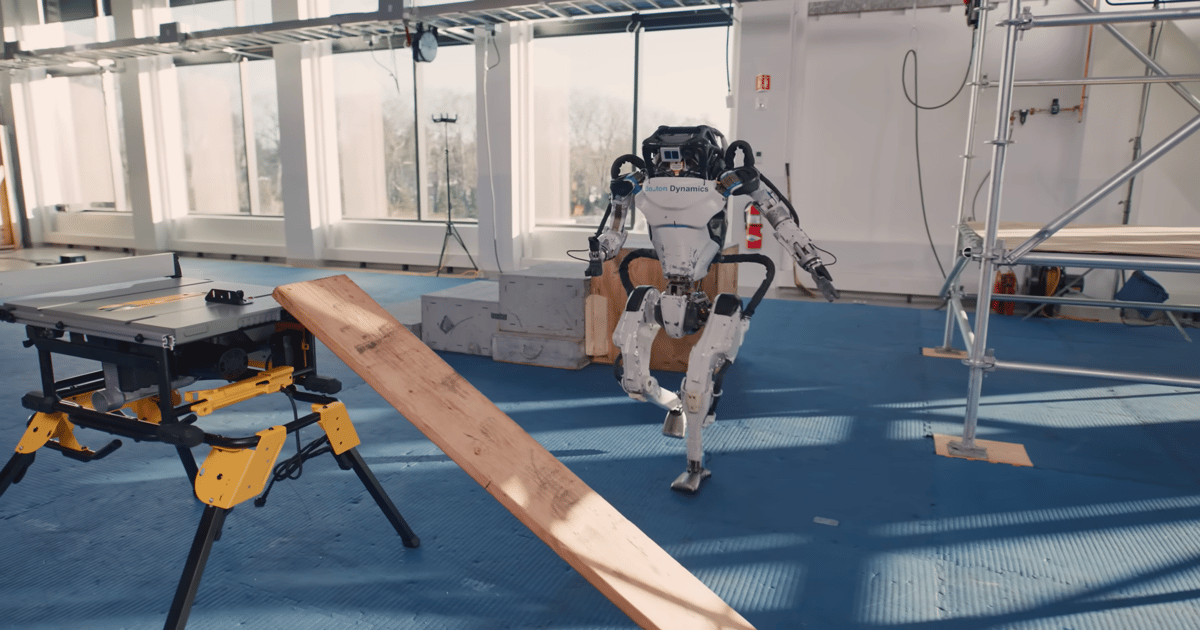 Boston Dynamics’ Atlas Robot Gains New Skills