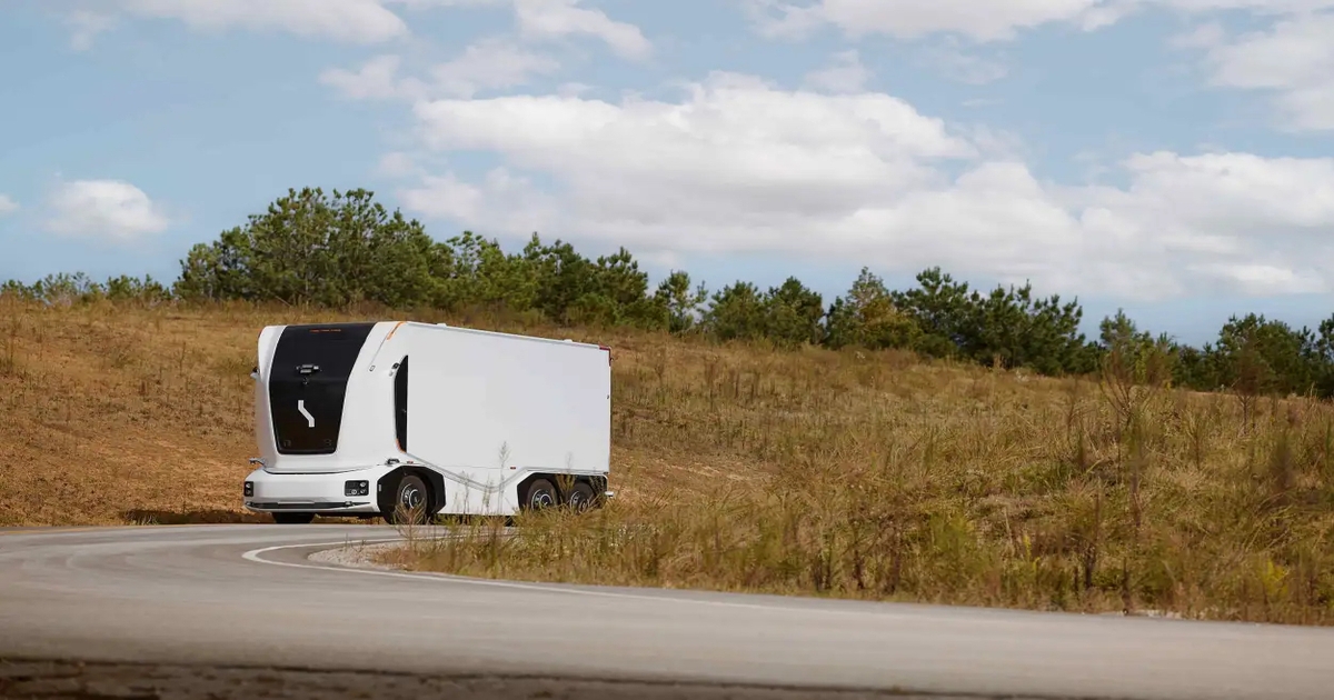 GE Uses Cabinless Self-Driving Trucks for Appliance Deliveries