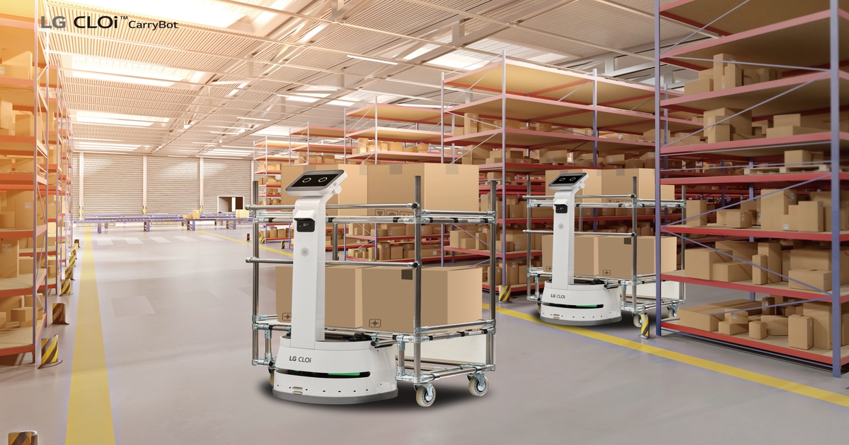LG, SVT Robotics Partner to Connect, Scale Warehouse Robots