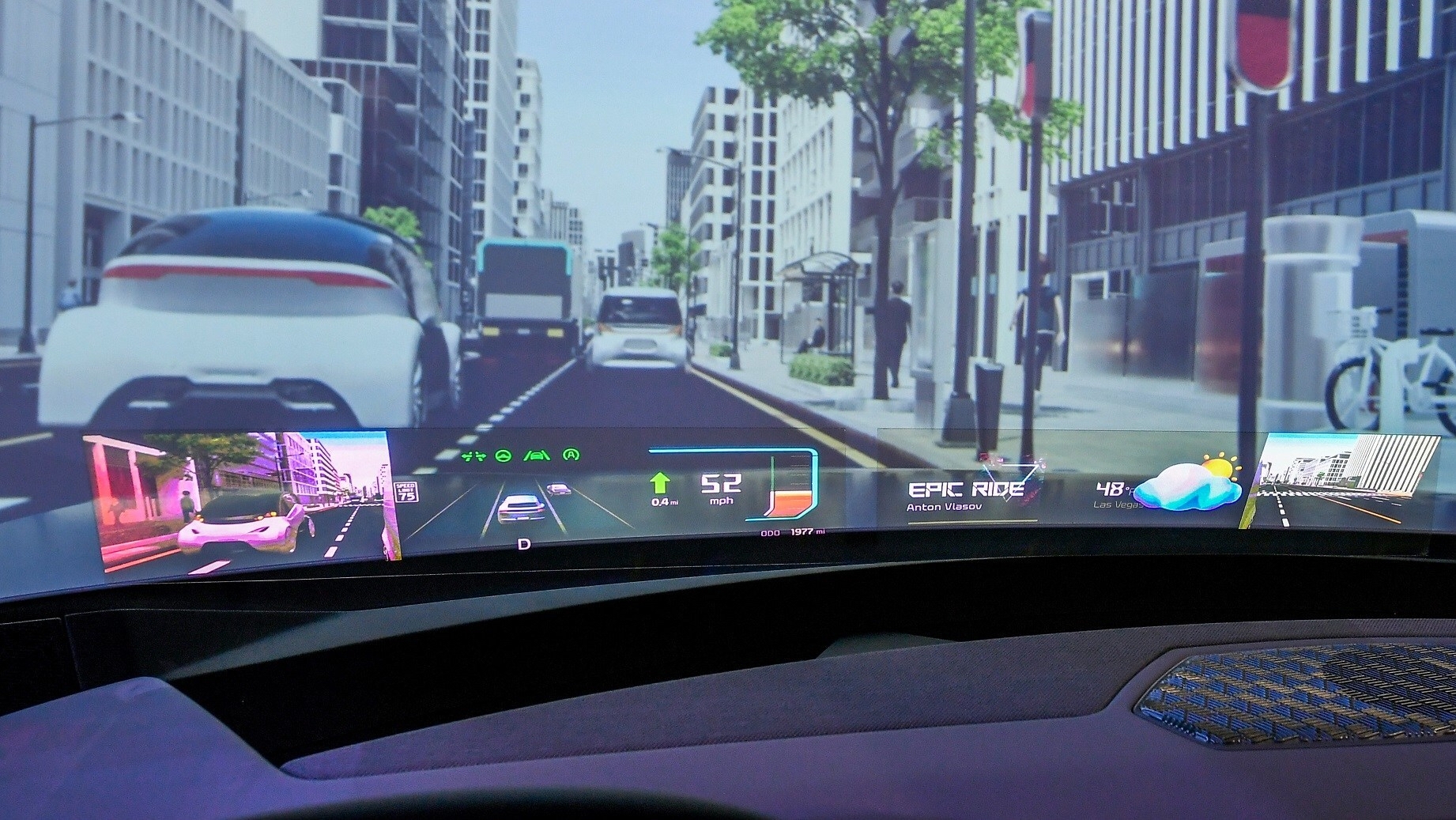 Hyundai Mobis Holographic Windshield Unveiled at CES 2025