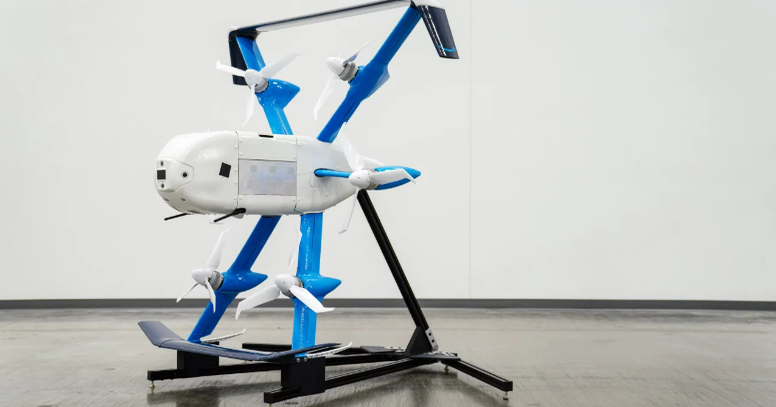 Amazon Starts Drone Prescription Deliveries; Intros New Drone Design