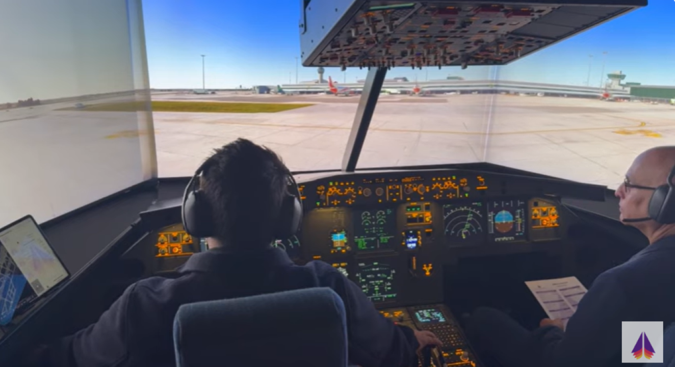 First AI-Enabled Airbus A320 Simulator Launched