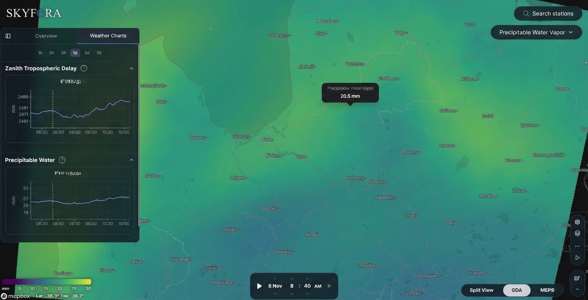 Latvian 5G network converted into weather sensor grid
