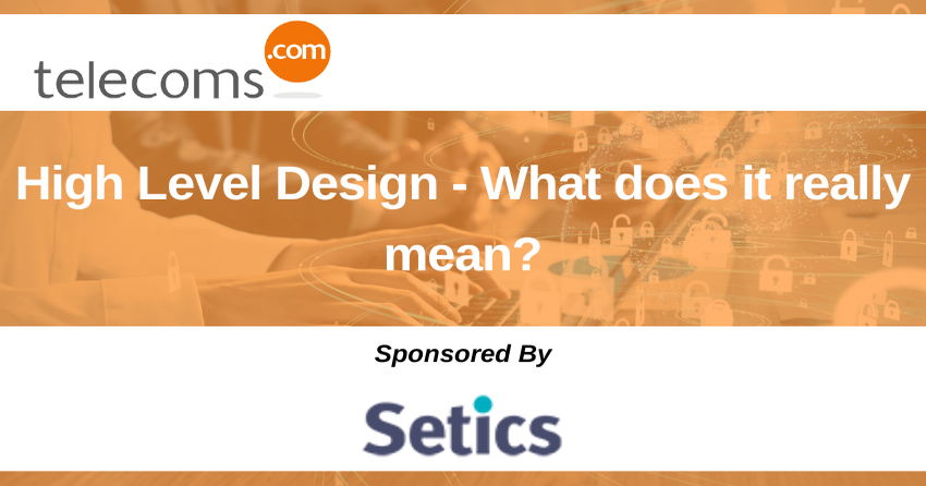 High Level Design - What does it really mean?