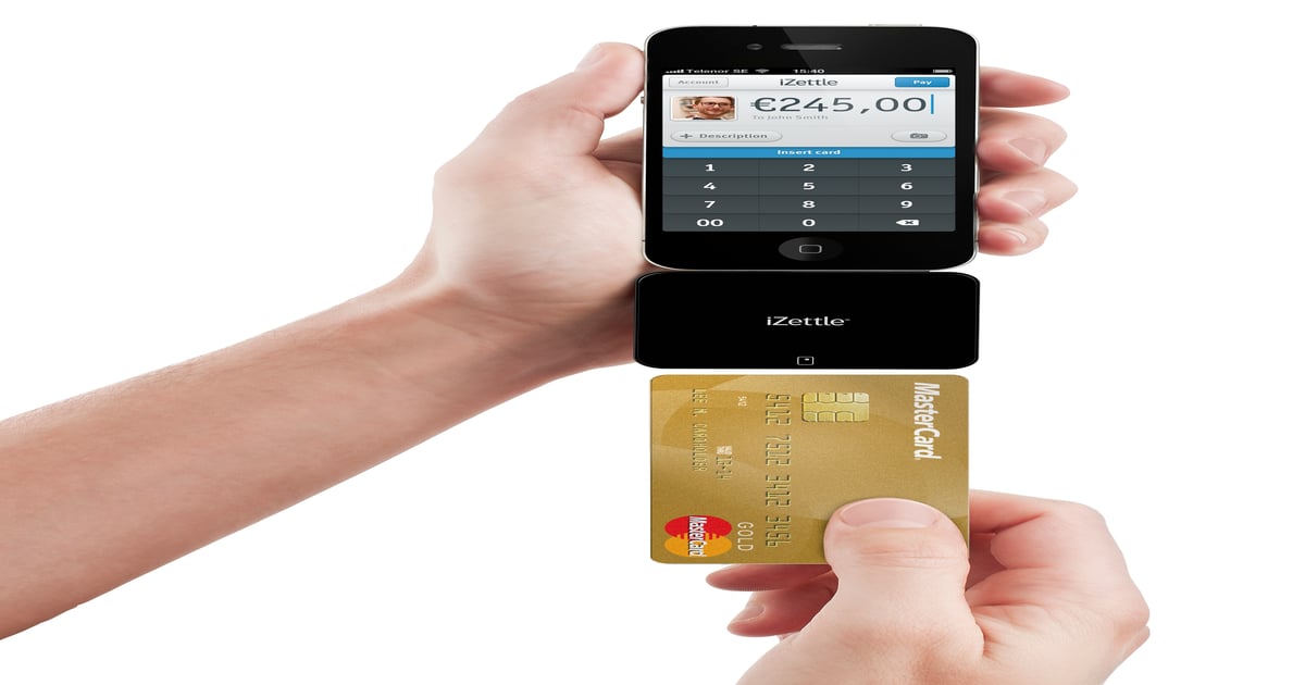 EE exclusive distributor of iZettle card reader for UK