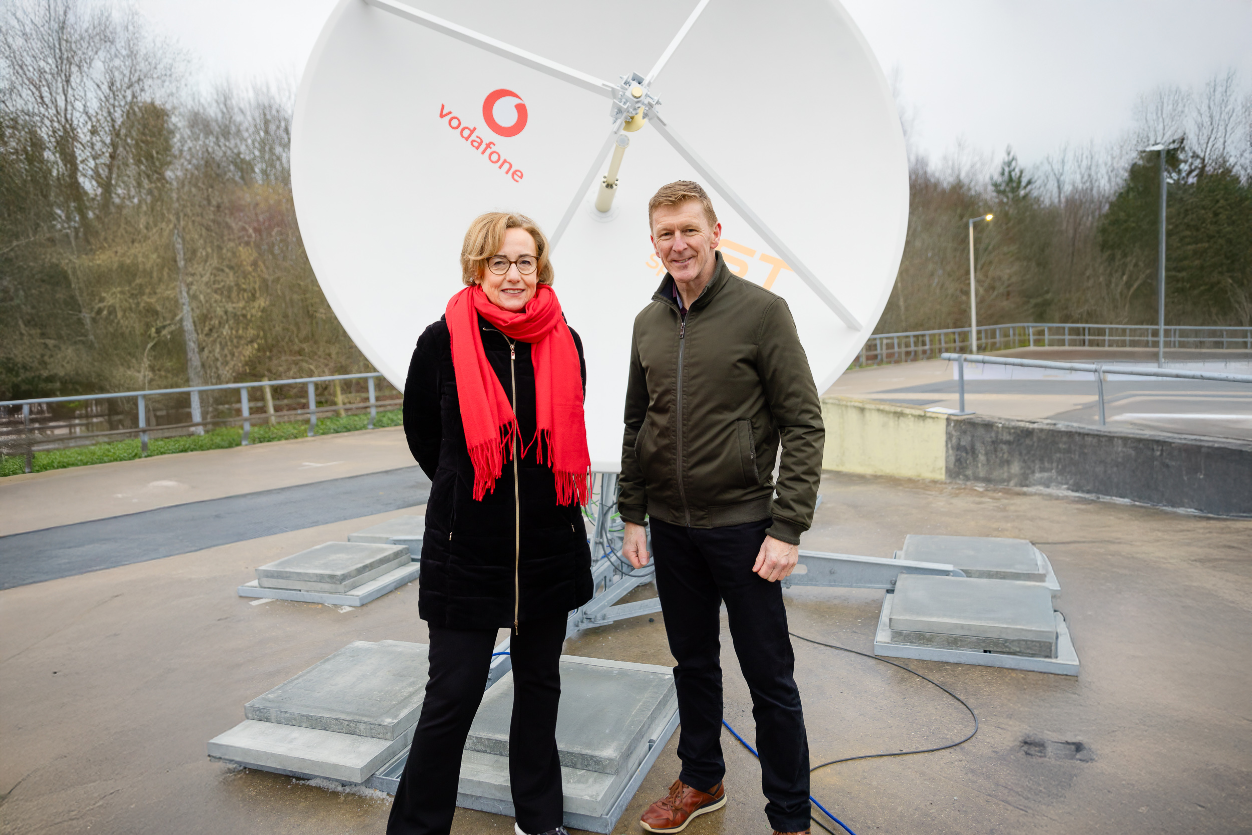 Vodafone claims world’s first space video call using normal smartphone