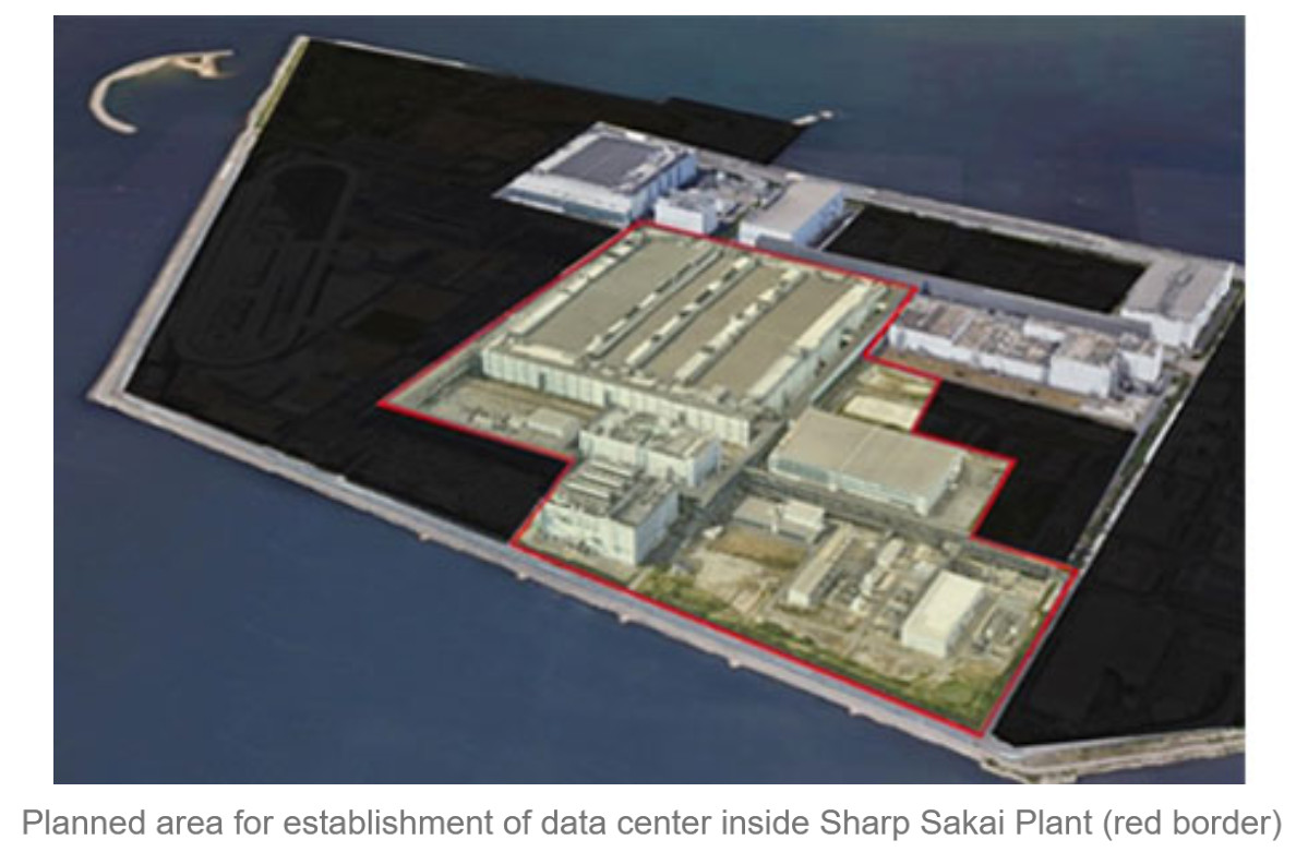 Softbank in AI data centre deal with Sharp