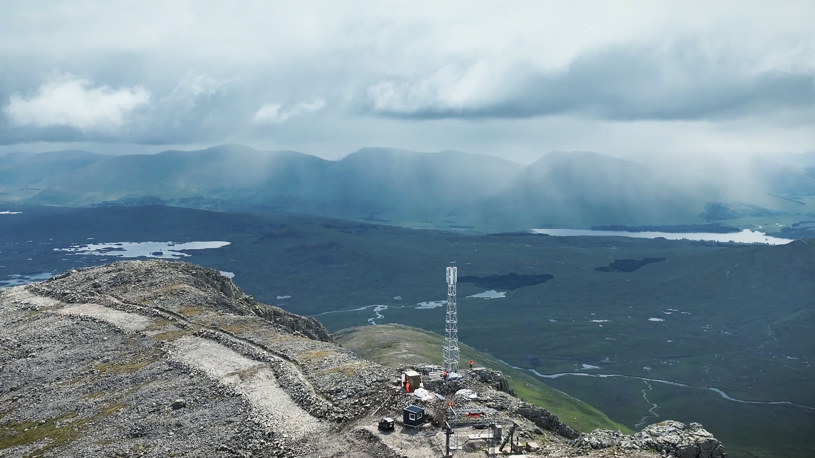 VMO2 finishes off first stage of SRN with ‘UK’s highest mobile mast’