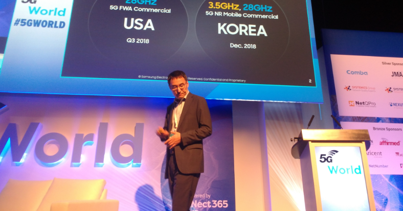 Samsung gets down to some myth busting at 5G World