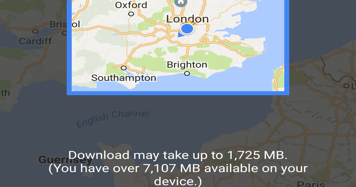Wifi-only mode introduced to Google Maps to boost offline navigation