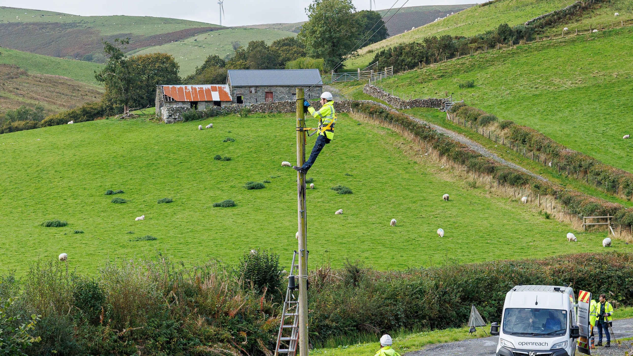 Openreach's FTTP network now covers half of the UK