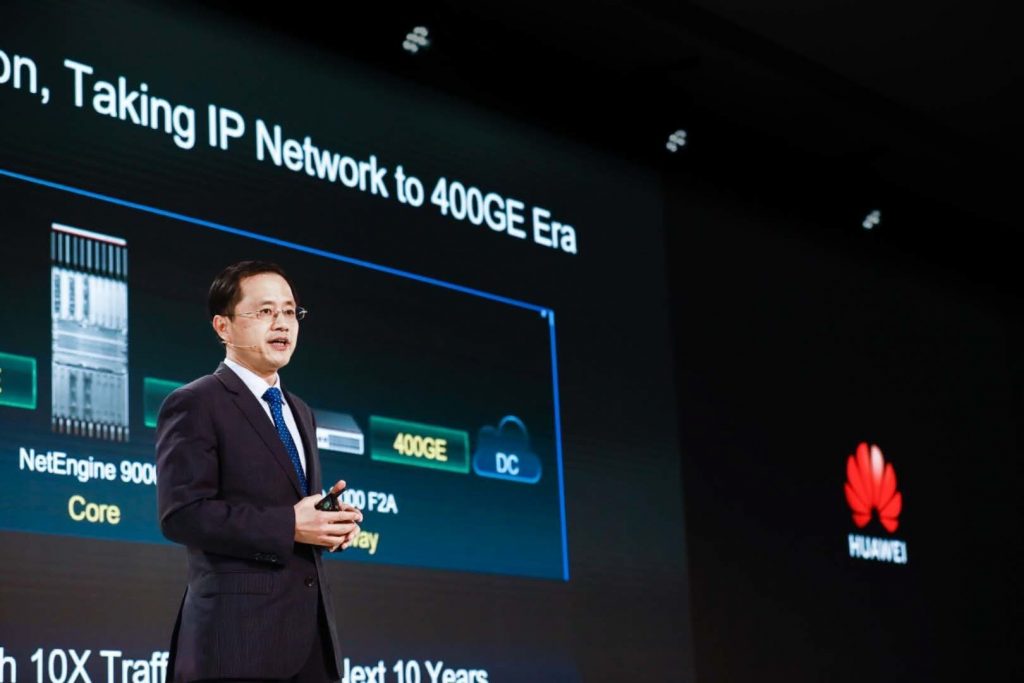 Huawei Launches the Industry's First E2E 400GE Routers with Committed ...