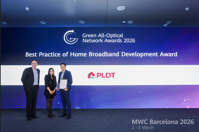 PLDT Wins Award at MWC 2026