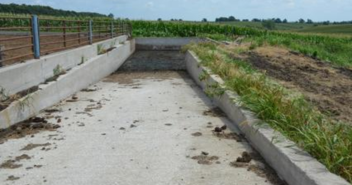 Effective runoff management for open lots and outdoor manure storage