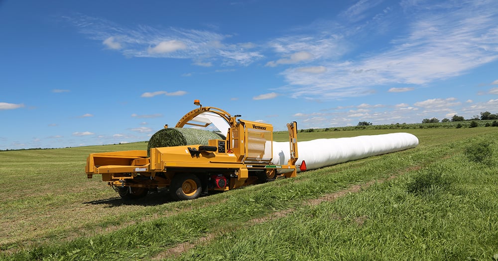 Single-bale wrapping vs. inline-bale wrapping