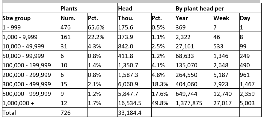Beef packing capacity update