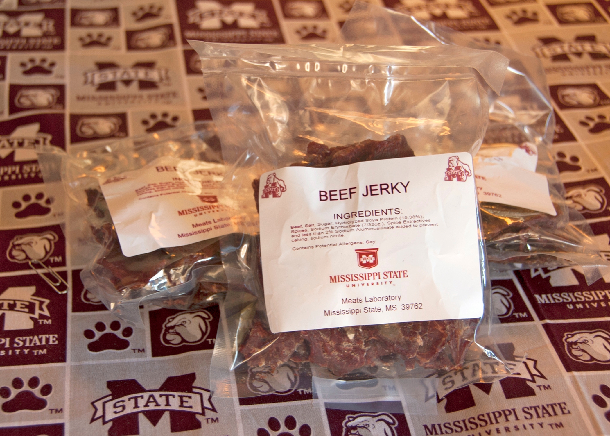 Troops Enjoy MSU Beef Donated By Beef Council