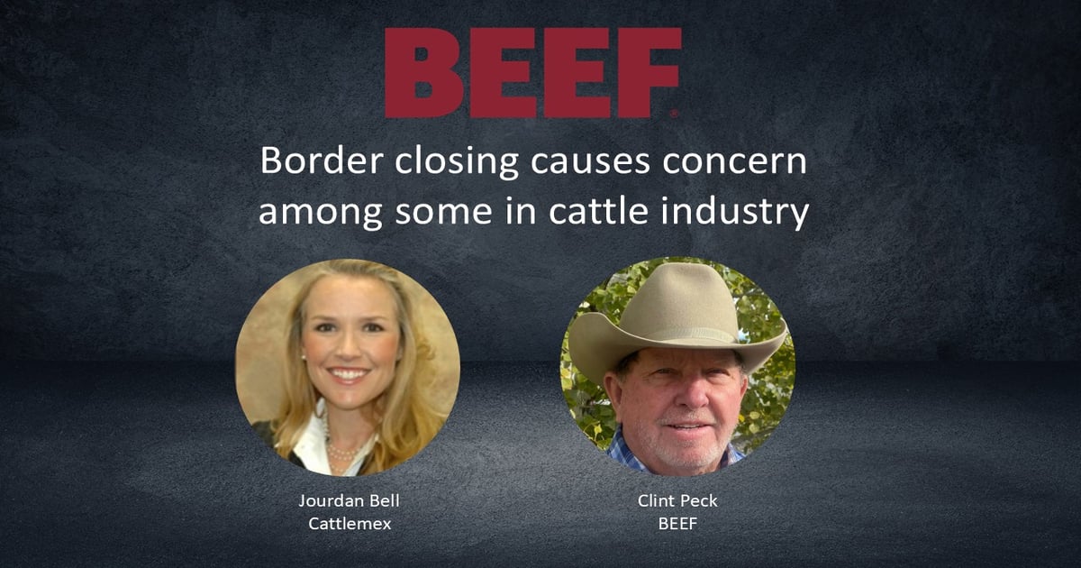 Border closing causes concern among some in cattle industry
