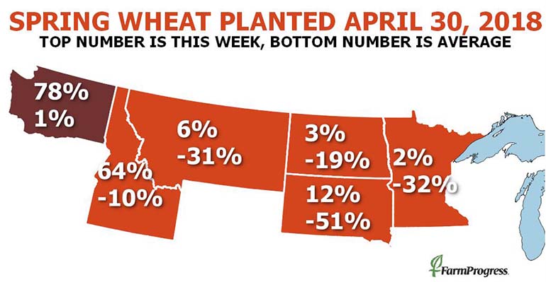 USDA crop progress: Corn pace picks up but remains below average