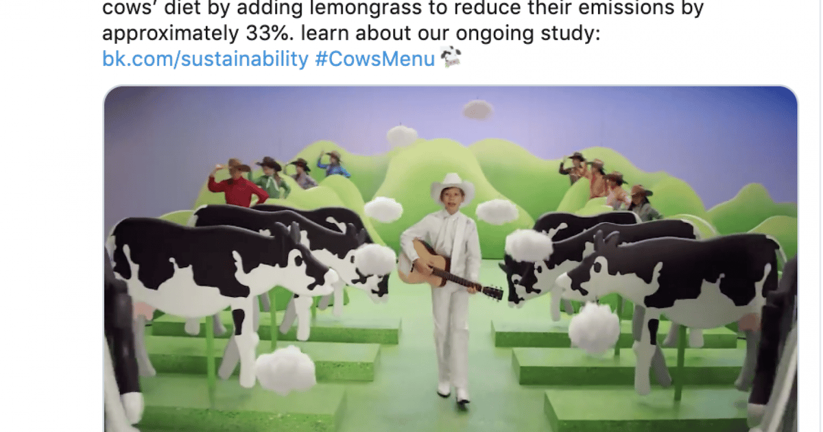 Burger King & GRSB backtrack on flopped Cows Menu project