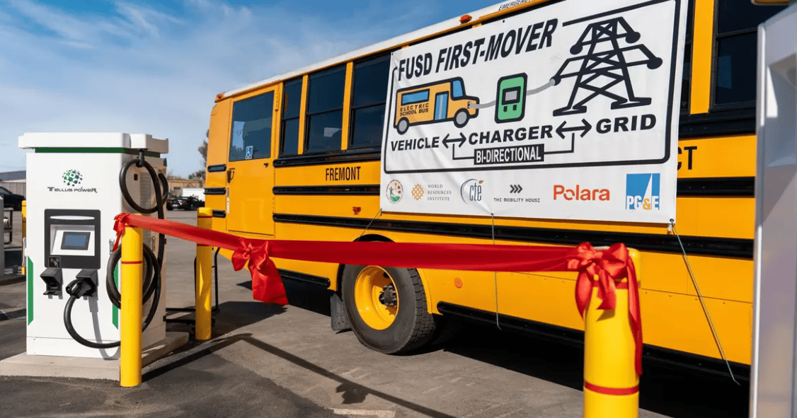 Mobility House energises V2G chargers for school buses in California