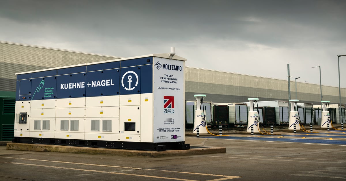 UK’s first megawatt charging system live in East Midlands