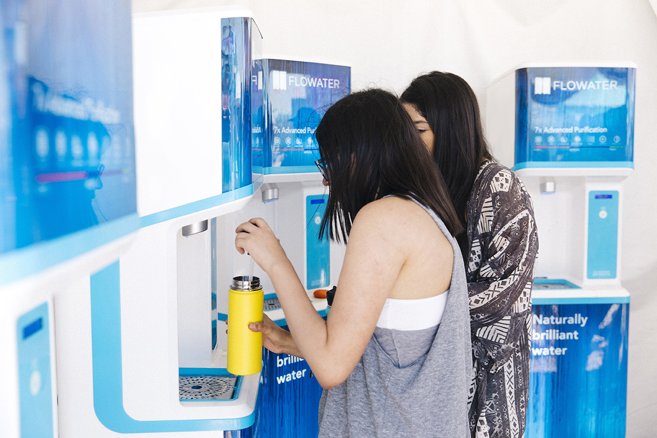 FloWater Refill Stations Keep Plastic Bottles from Landfills