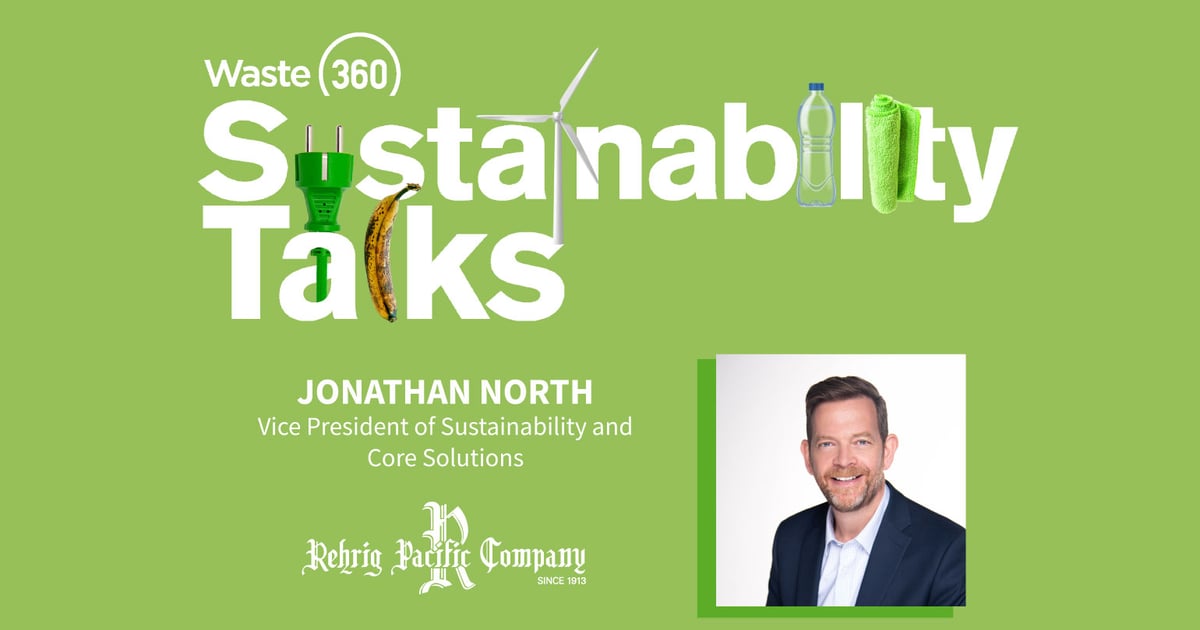 Jonathan North, VP, Sustainable & Core Solutions, Rehrig Pacific