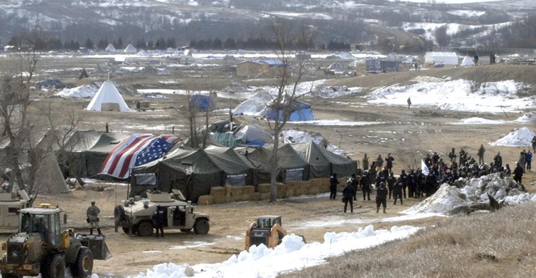24,000 Tons of Trash Left Behind at DAPL Protest Camp