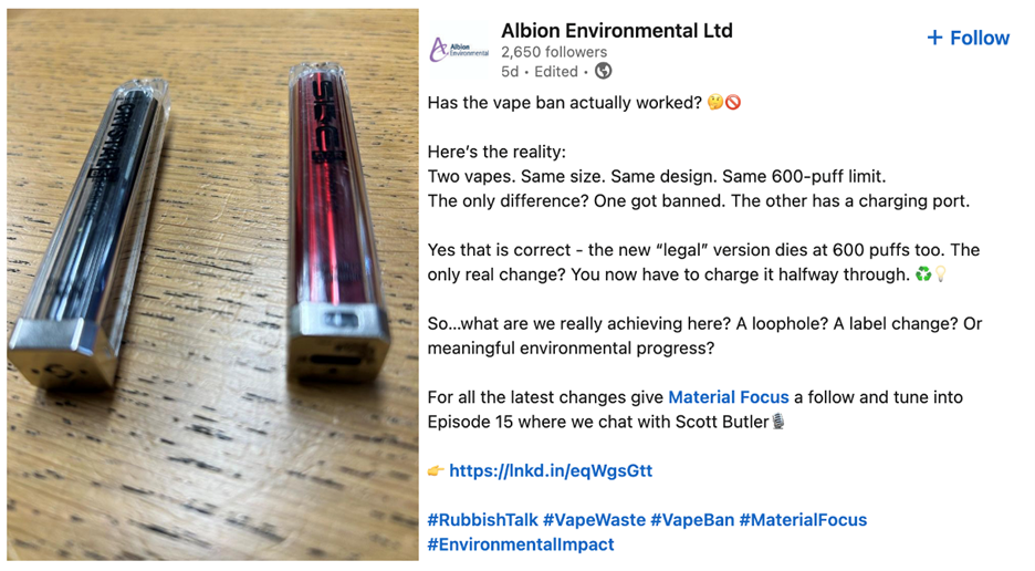 Fire Report: Properly Recycling Vapes, Vapes and More Vapes!