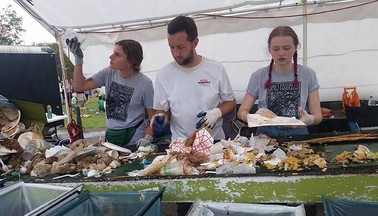 Summer Music Festivals Set Sights on Waste Diversion