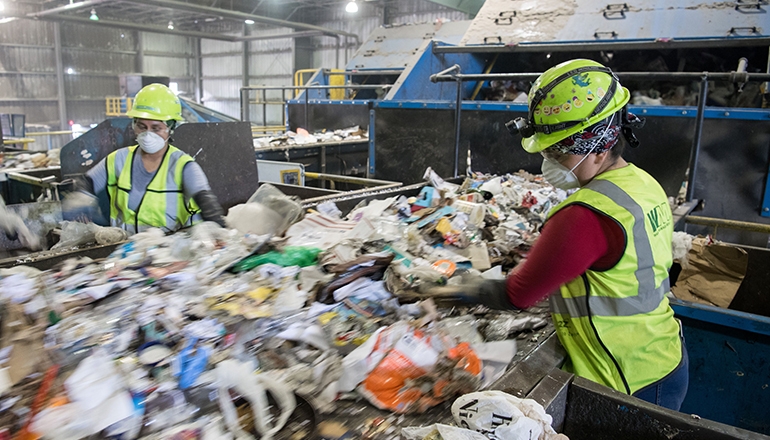 Waste Management to Identify Gaps in Recycling Infrastructure