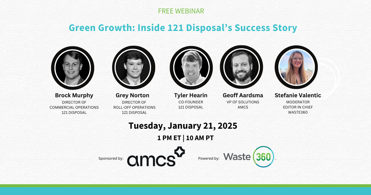 Green Growth: Inside 121 Disposal’s Success Story
