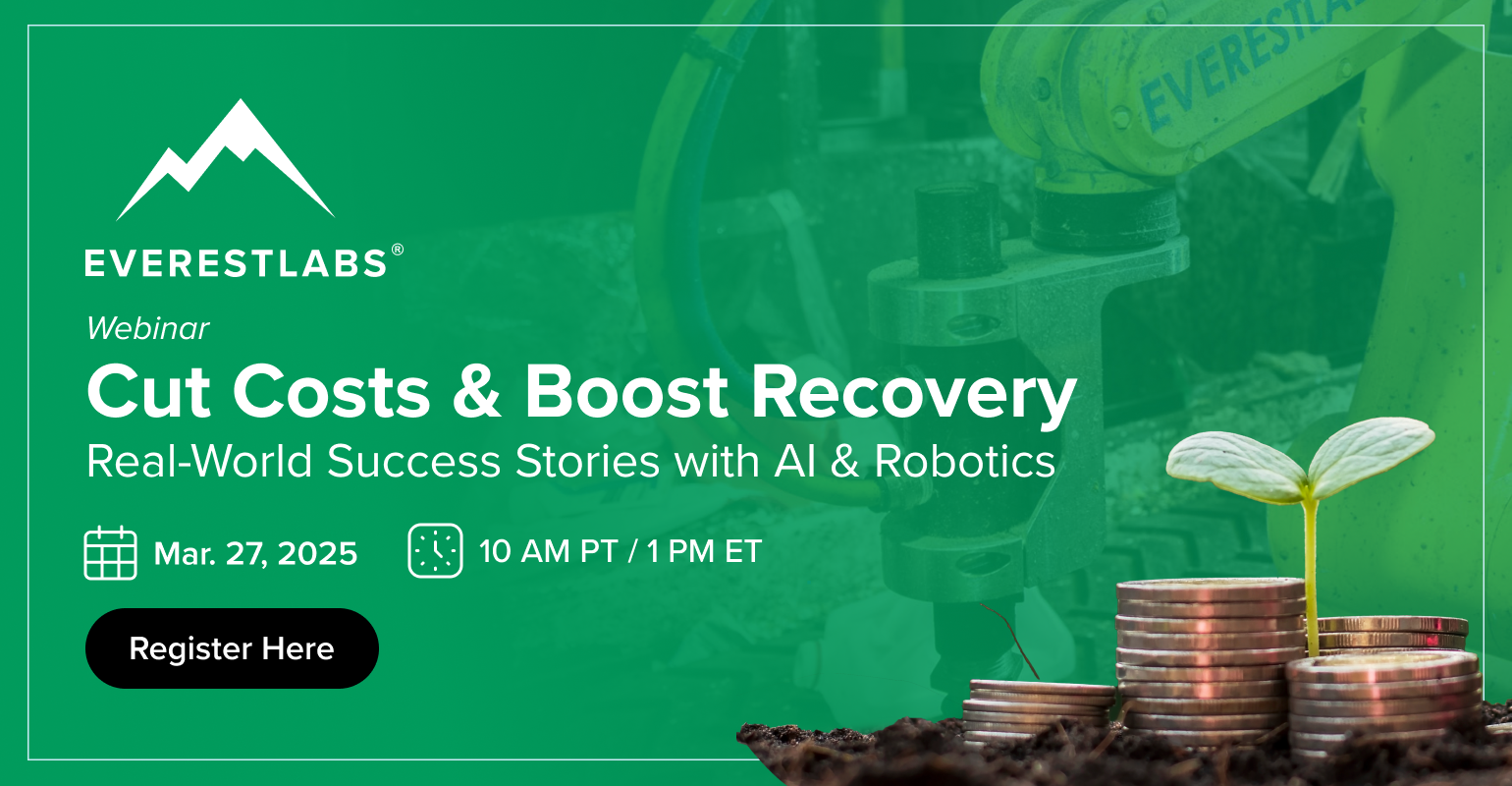WEBINAR: Cut Costs & Boost Recovery: Real-World Success Stories with AI & Robotics