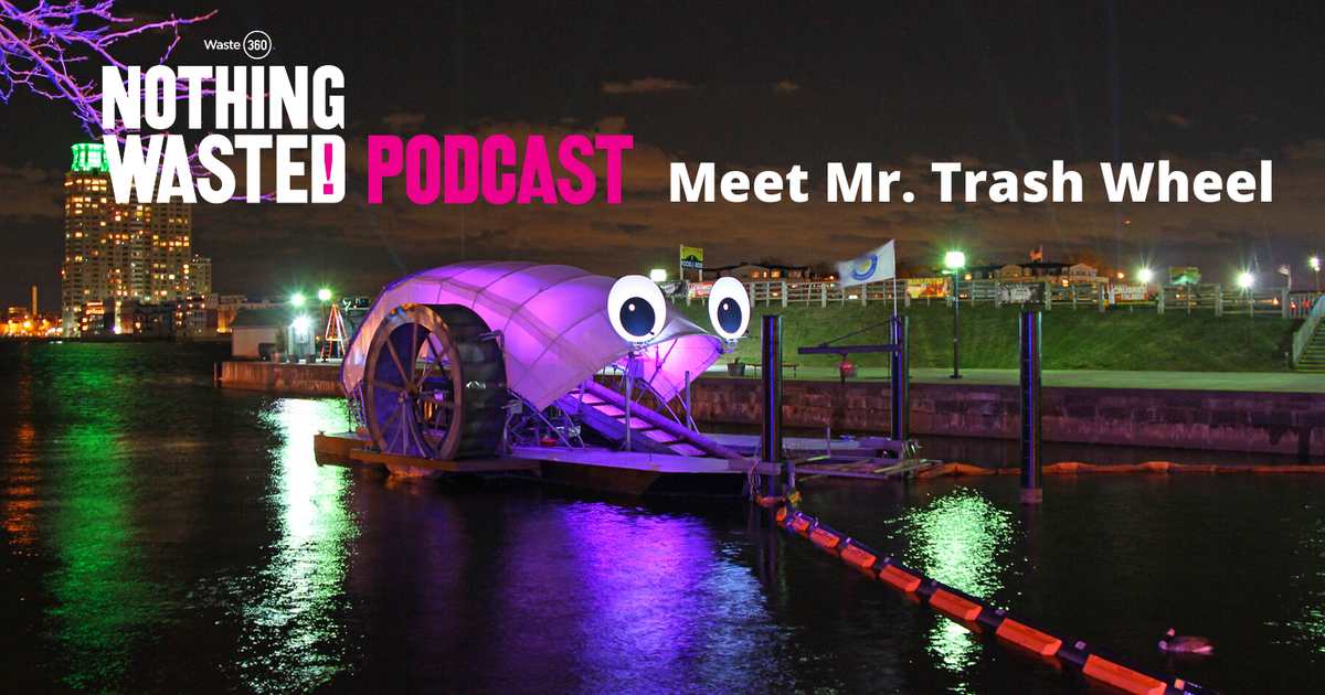 Meet Mr. Trash Wheel