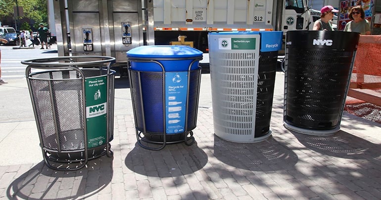 BetterBin Finalists’ Redesign Litter Baskets