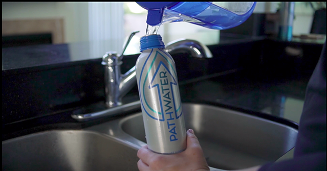 PATHWATER Introduces Reusable Water Bottle Packaging