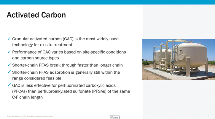 Testing Emerging PFAS Treatment Technologies