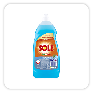 Sole Detersivo Piatti Eucalipto, sapone per piatti | Sole