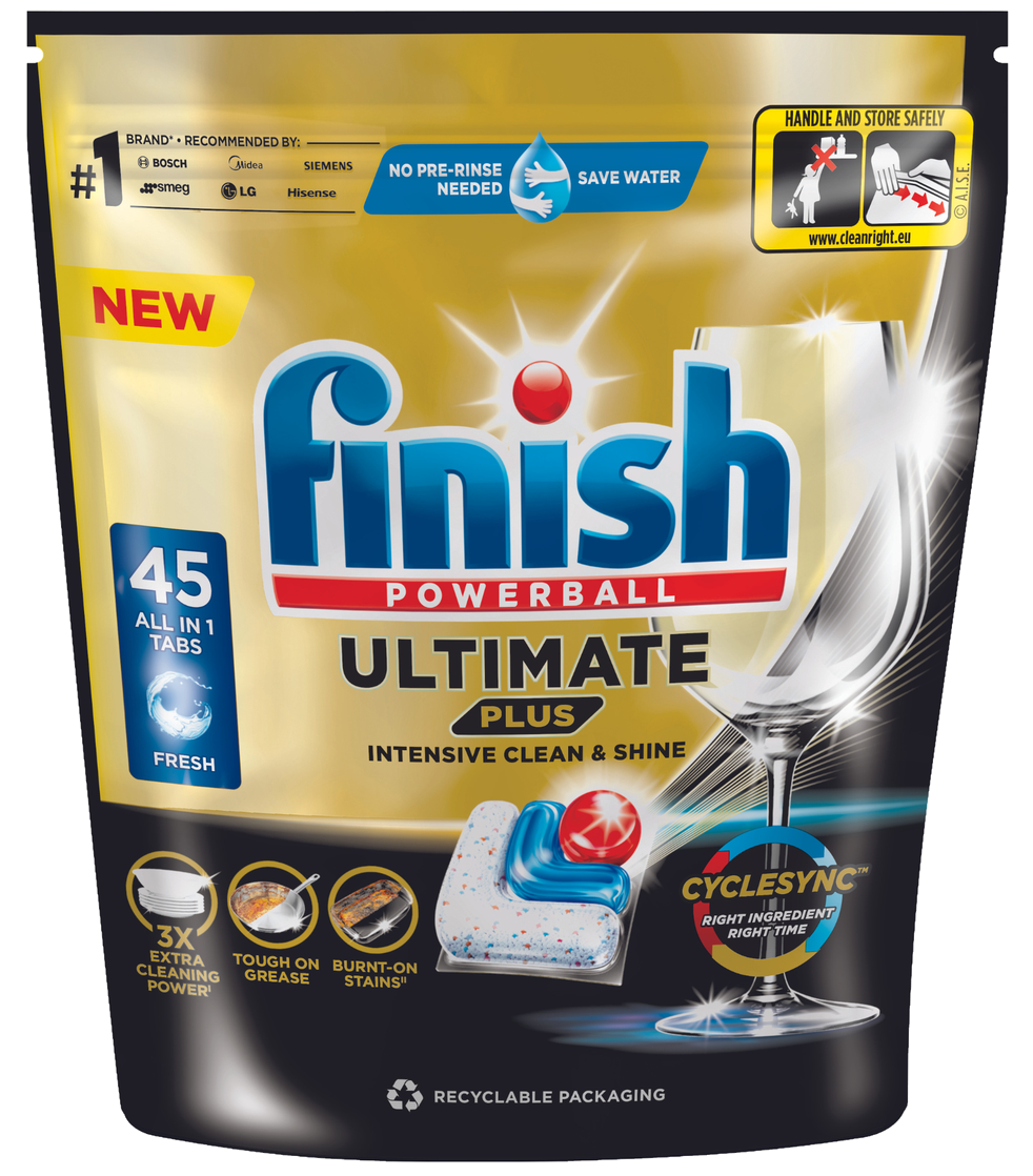 Finish Ultimate Plus 60 Regular Tablets | Finish® SA