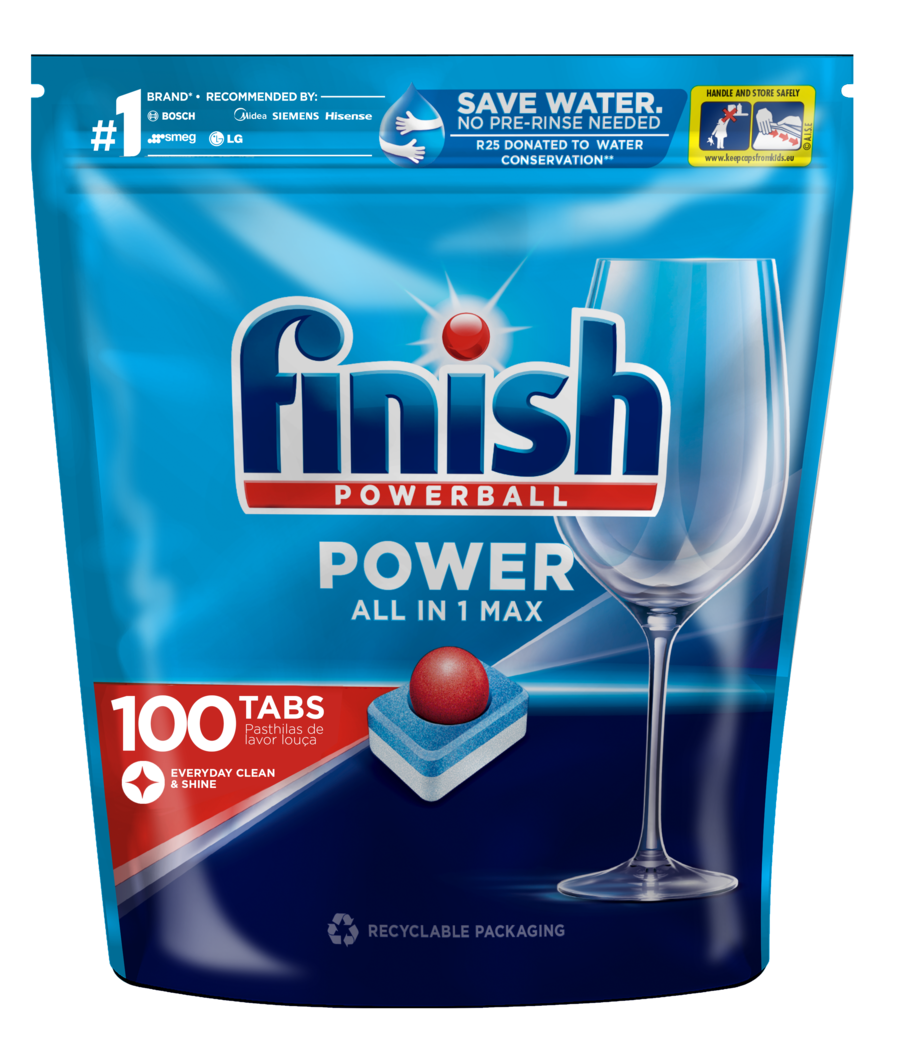 All-In-1 Max Dishwasher Tablets | 100 Regular | Finish® SA